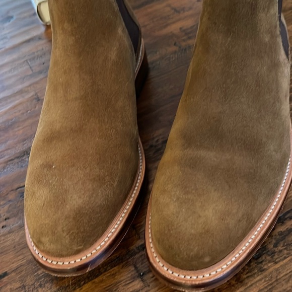 Bostonian | Shoes | Bostonian Tan Suede Boots 7 | Poshmark
